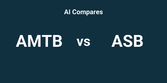 AMTB vs ASB - Comparison tool | Tickeron