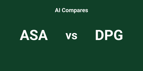 ASA vs DPG - Comparison tool | Tickeron