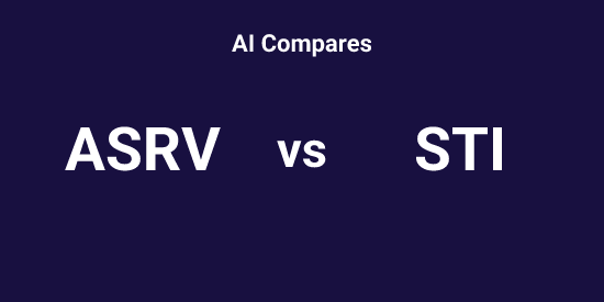 ASRV vs STI - Comparison tool | Tickeron
