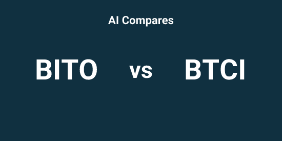 BITO vs BTCI - Comparison tool | Tickeron