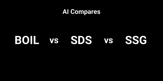 BOIL or SDS or SSG - Pick the Best tool | Tickeron