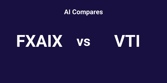 FXAIX vs VTI - Comparison tool | Tickeron