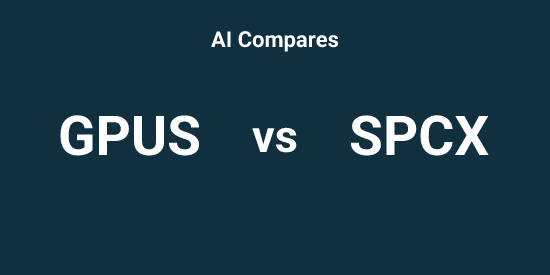 GPUS vs SPCX - Comparison tool | Tickeron