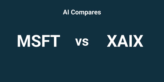 MSFT vs XAIX - Comparison tool | Tickeron