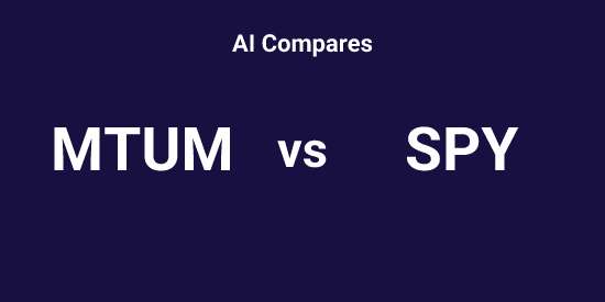 MTUM vs SPY - Comparison tool | Tickeron