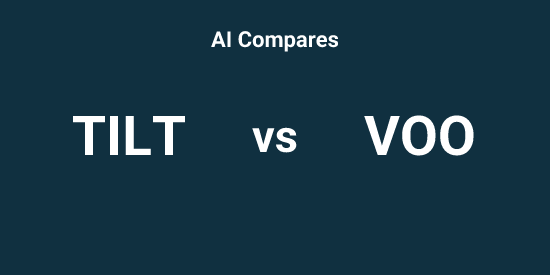 TILT vs VOO - Comparison tool | Tickeron