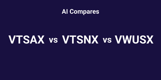 VTSAX or VTSNX or VWUSX - Pick the Best tool | Tickeron