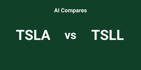 TSLA vs TSLL - Comparison tool | Tickeron